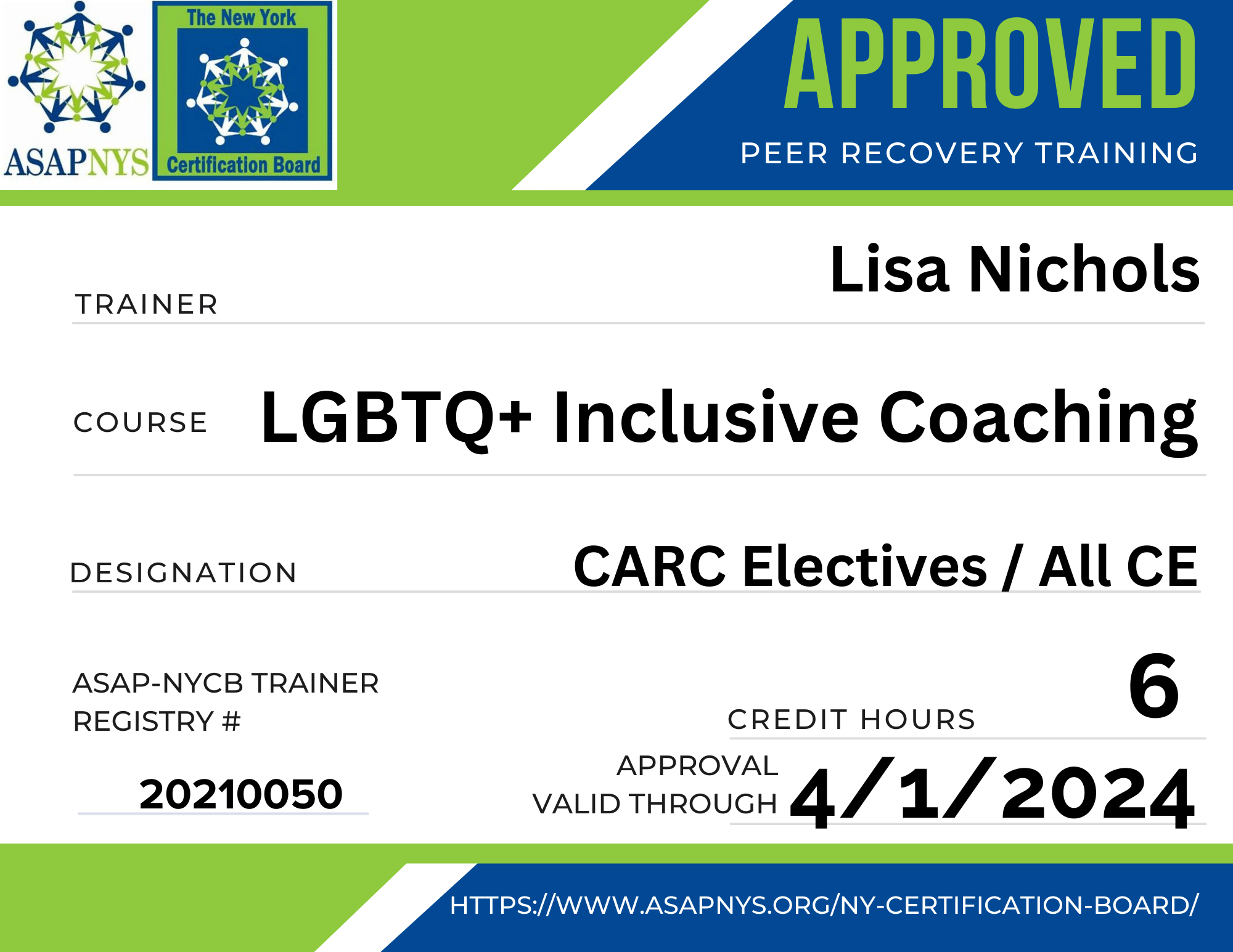 LGBTQ+ Inclusive Coaching (6 Hours) — Recovery Coach University