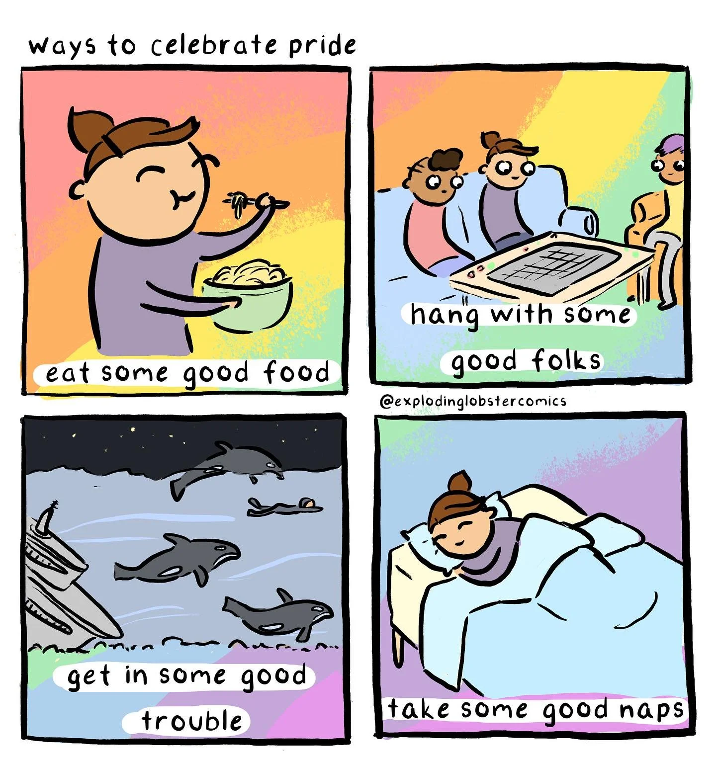 Exploding Lobster Comics