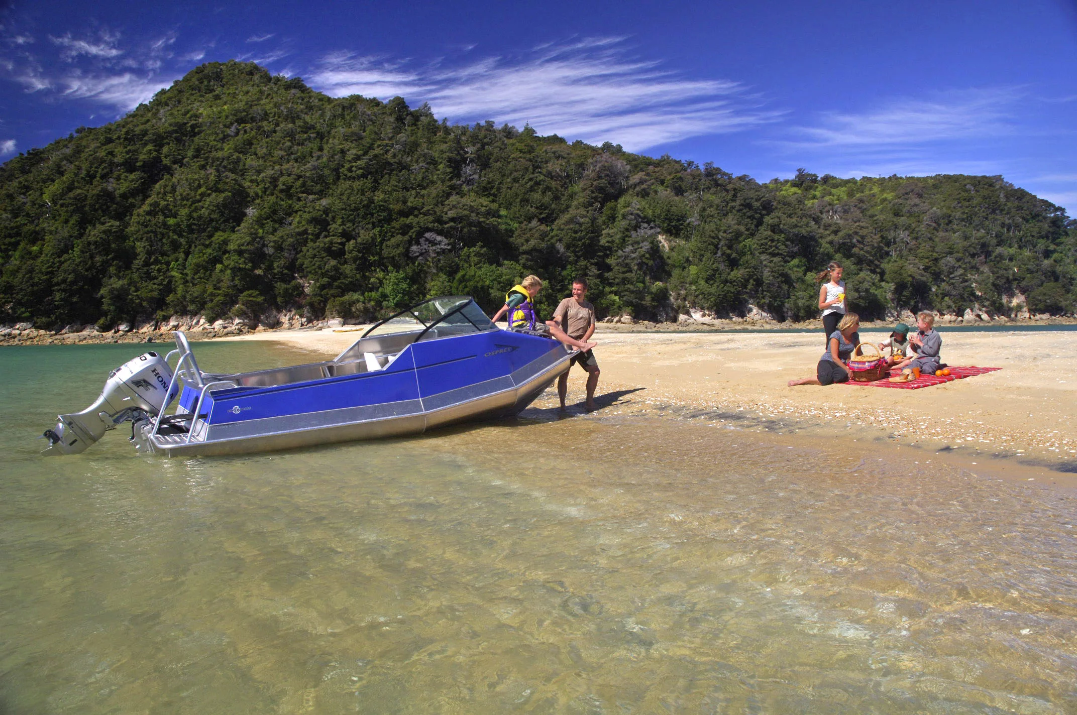 Cuddy Boats - Aluminium Family & Fishing Boats — Osprey NZ
