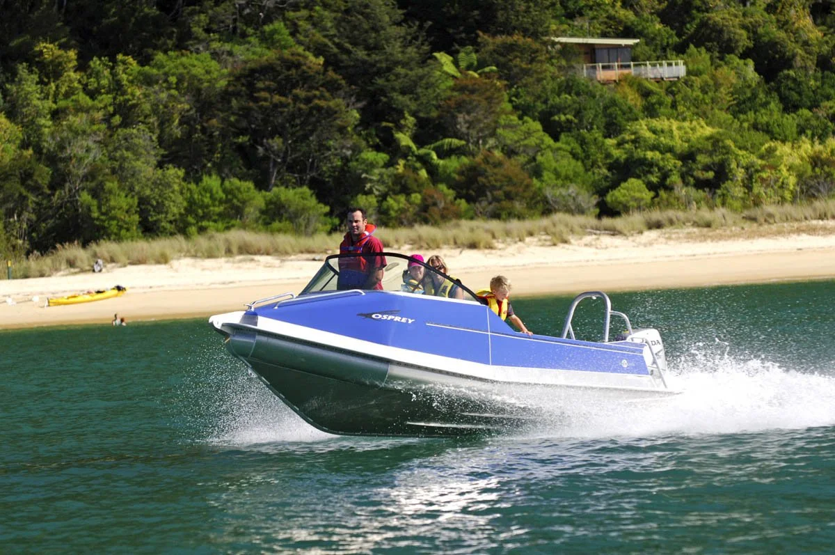 Cuddy Boats - Aluminium Family & Fishing Boats — Osprey NZ