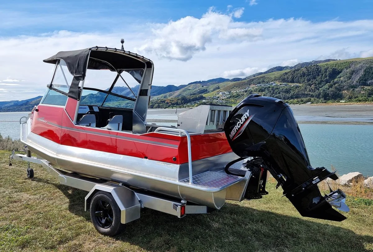 Cuddy Boats - Aluminium Family & Fishing Boats — Osprey NZ