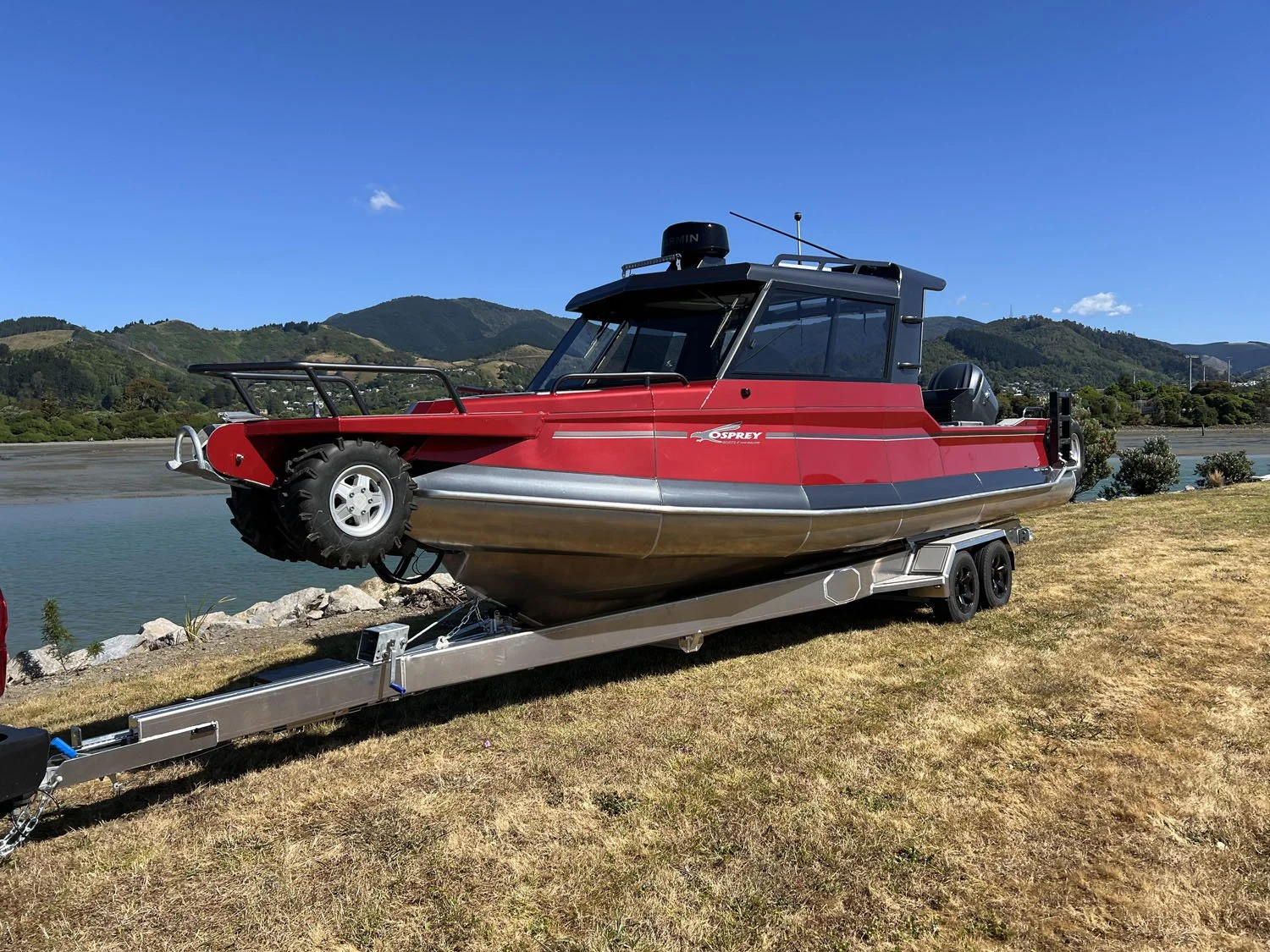 Amphibious Aluminium Boats - Hardtops — Osprey NZ