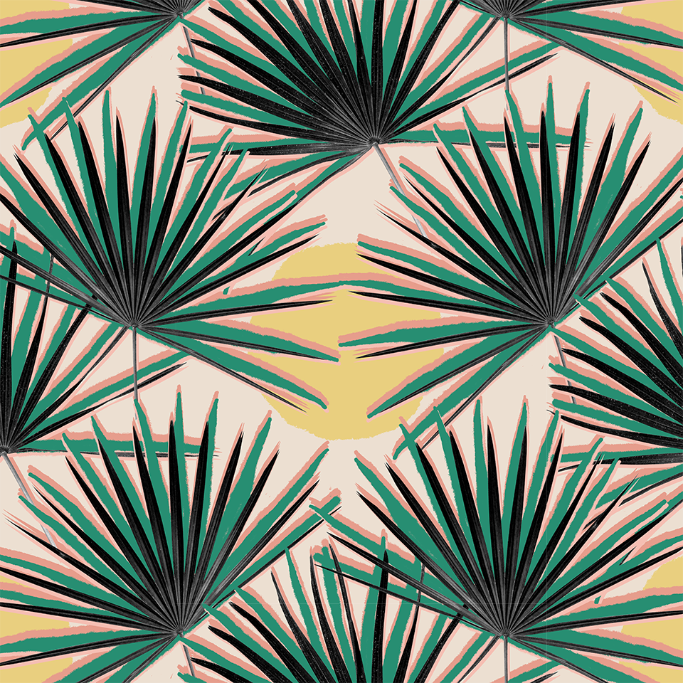 Palm Tree Wallpaper Patterns