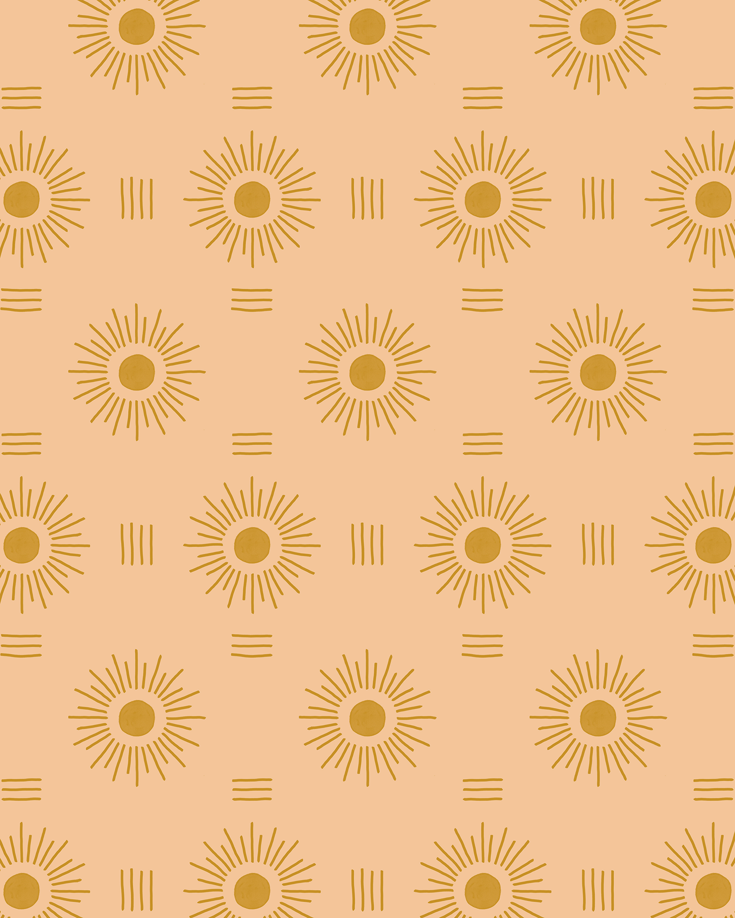 Mustard Yellow Pattern Background