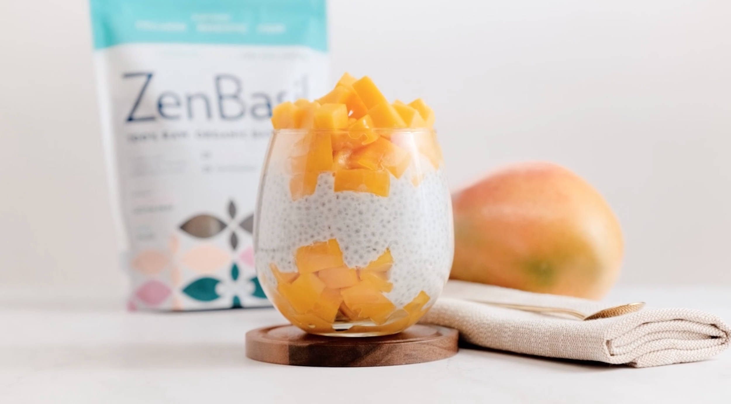 Zen Basil | Organic Basil Seeds | High Fiber Superfoods