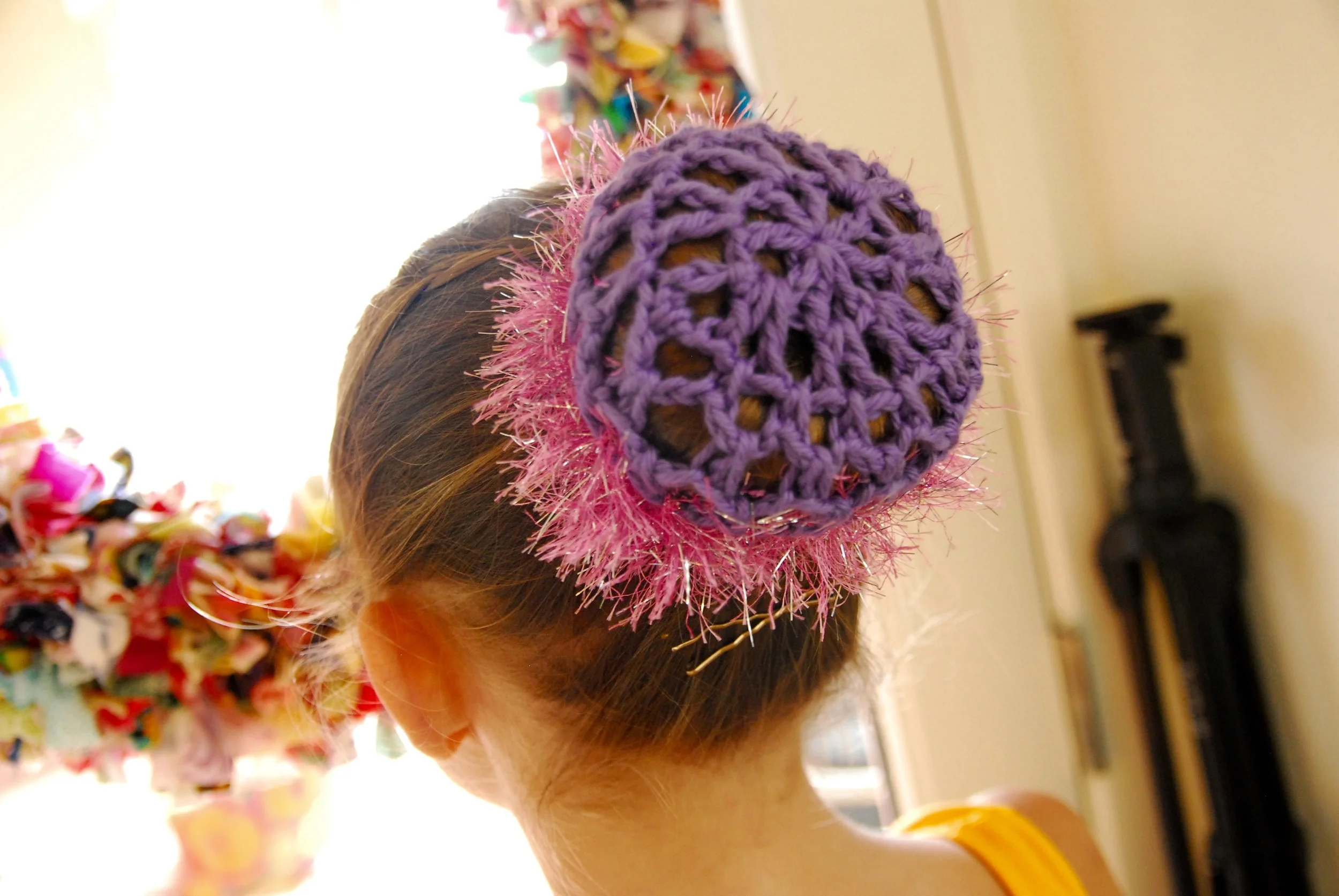 Crochet Ballerina Bun Nets — Pin Cut Sew Studio