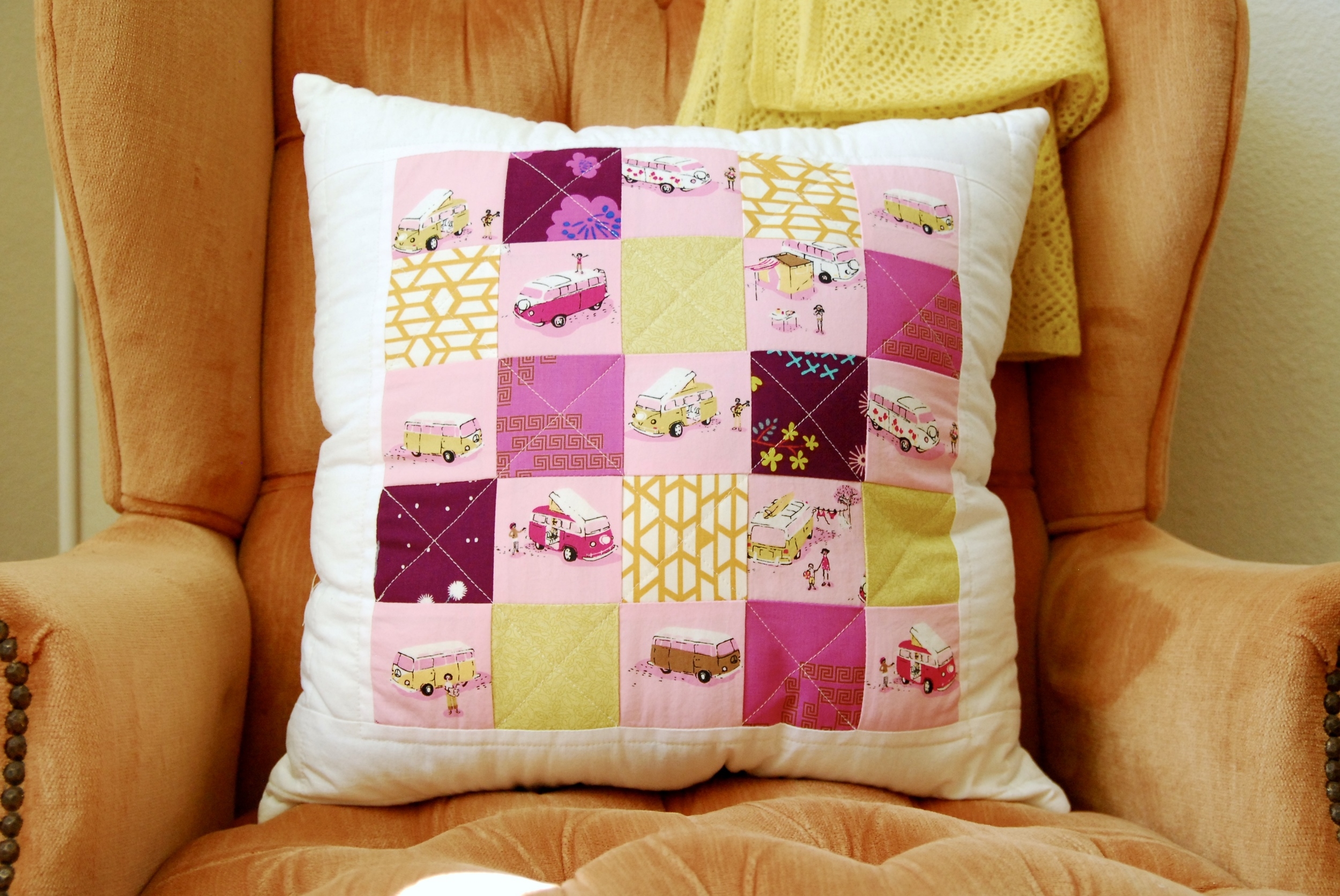Fussy Cutting and a Quilted Pillow — Pin Cut Sew Studio