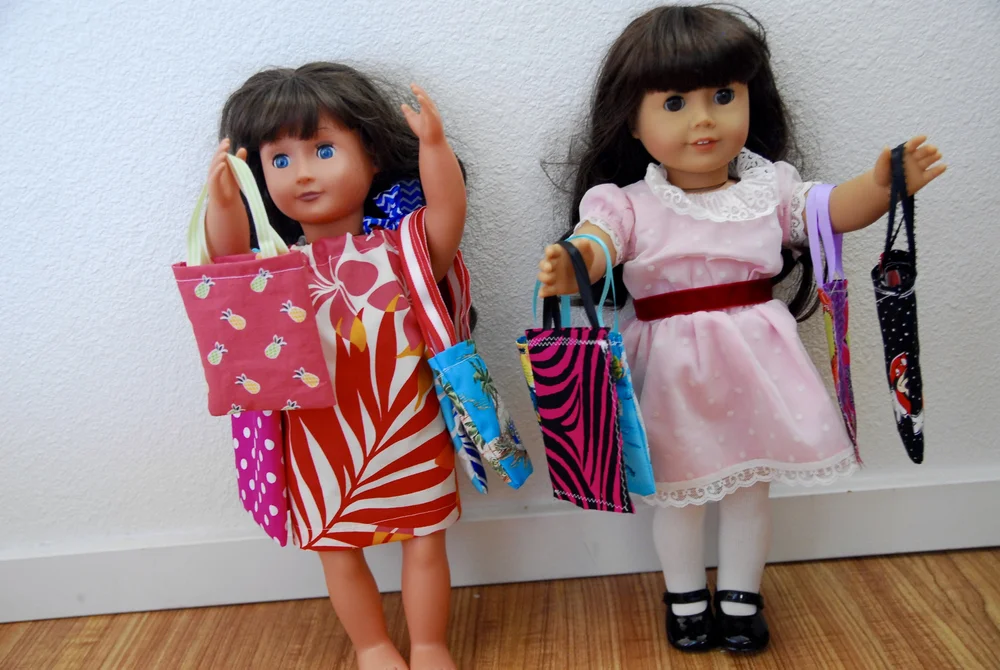 How to Make Doll Tote Bags — Pin Cut Sew Studio