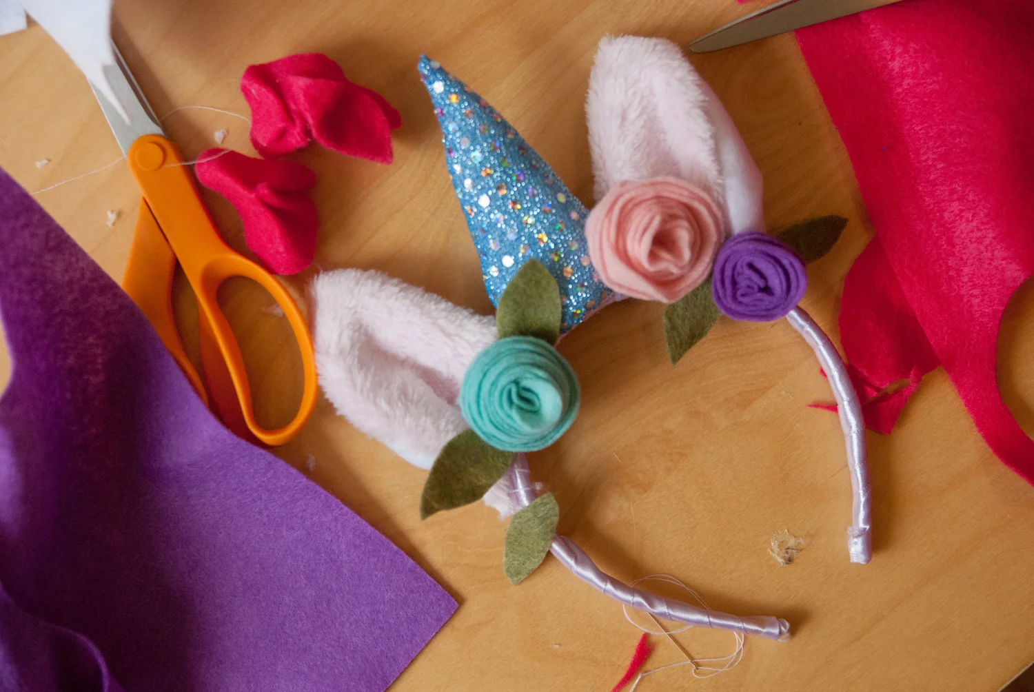 How to Make a Unicorn Headband — Pin Cut Sew Studio