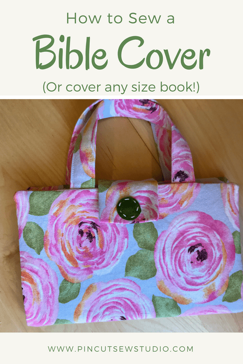 How To Sew an Easy, DIY Bible Cover — Pin Cut Sew Studio