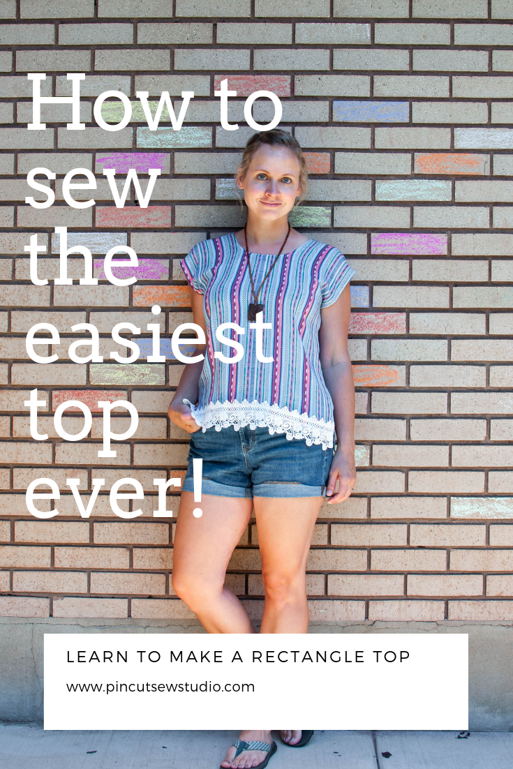 The easiest top you'll ever sew! — Pin Cut Sew Studio