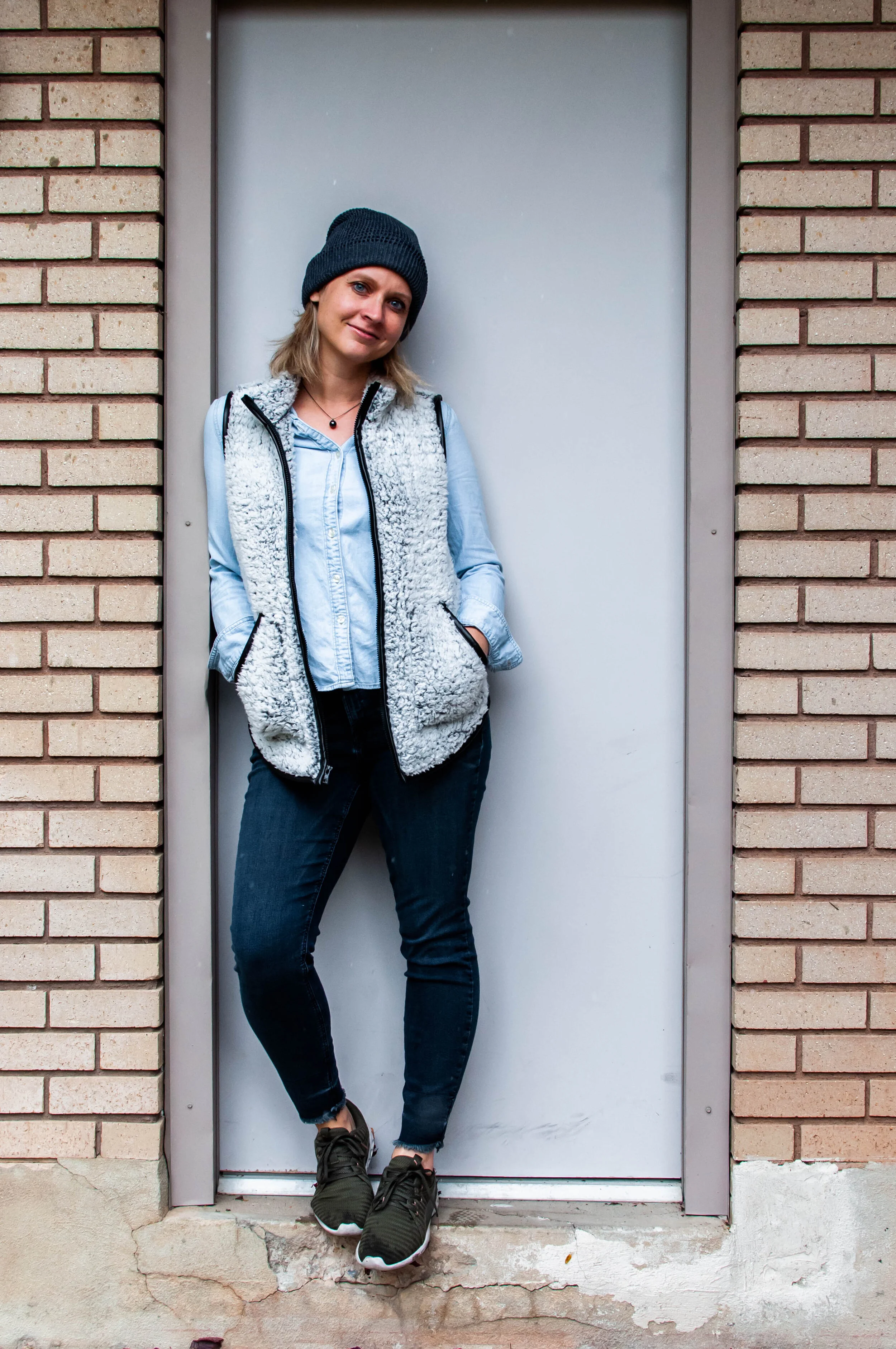 DIY Sherpa Vest: tips for sewing with sherpa and vinyl — Pin Cut Sew Studio