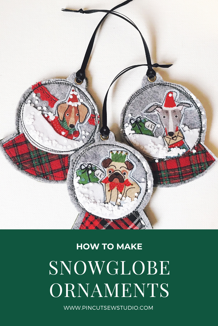 Snowglobe Ornament Tutorial — Pin Cut Sew Studio