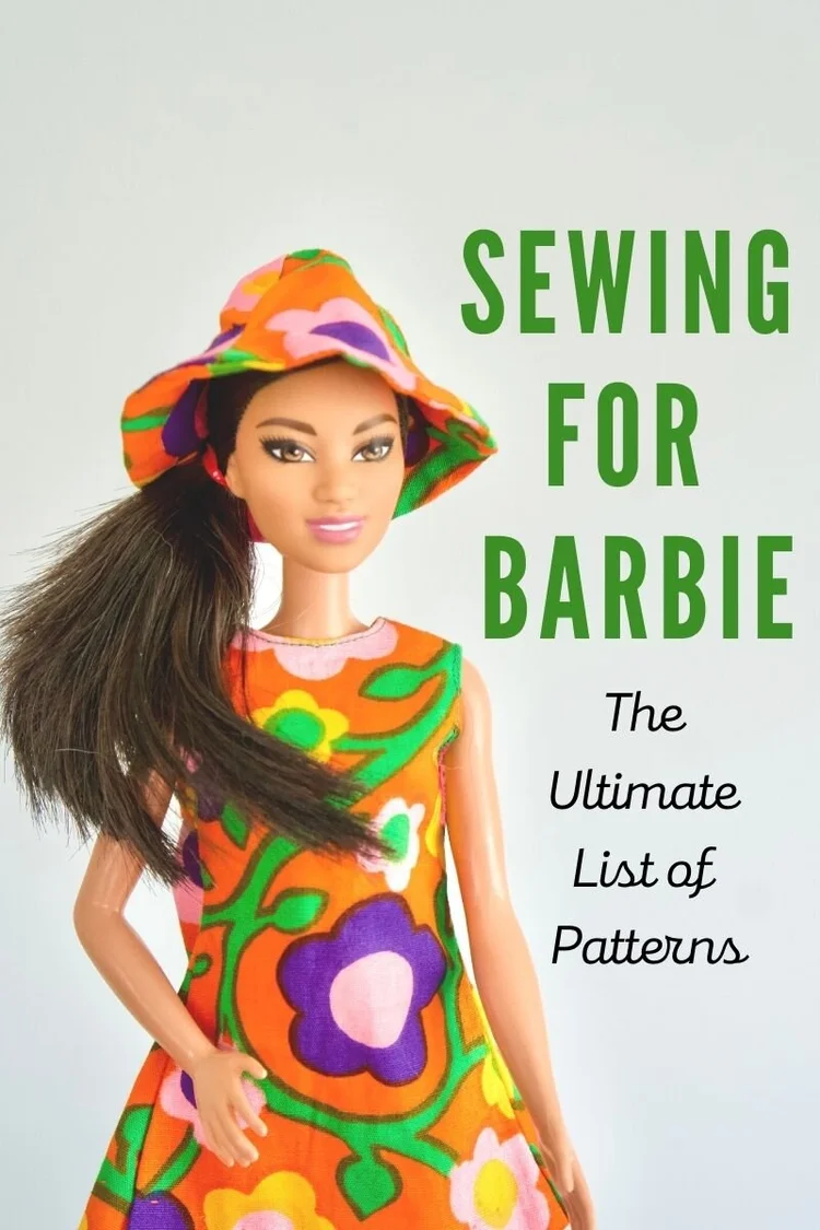 Sewing Patterns for Barbie Clothes, for beginners and beyond — Pin Cut ...