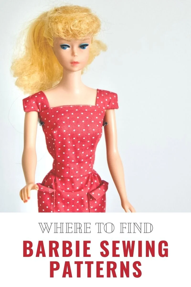 Sewing Patterns for Barbie Clothes, for beginners and beyond — Pin Cut ...