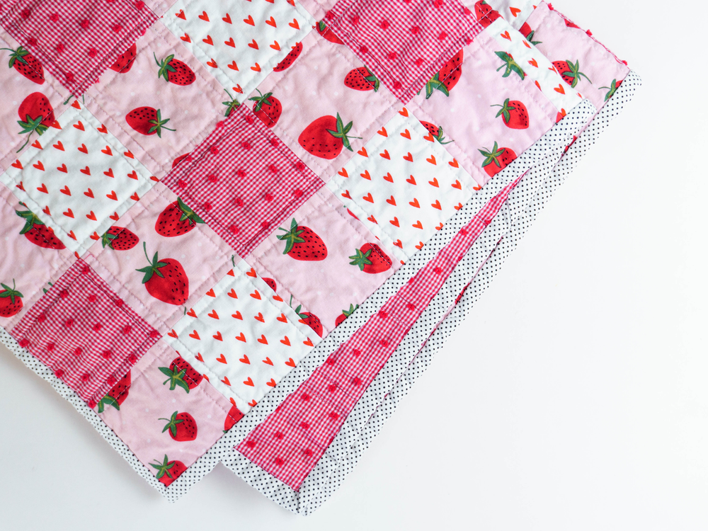 Beginner Friendly Gingham Baby Quilt Tutorial — Pin Cut Sew Studio