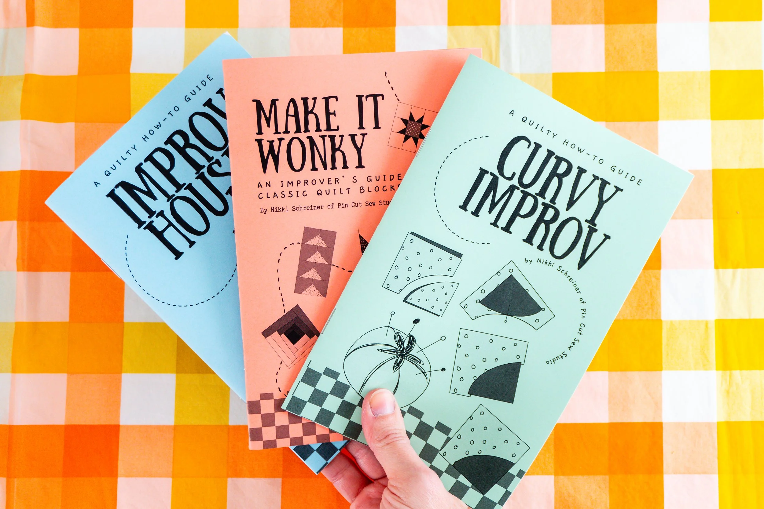 My Newest Quilting Booklet, Curvy Improv — Pin Cut Sew Studio