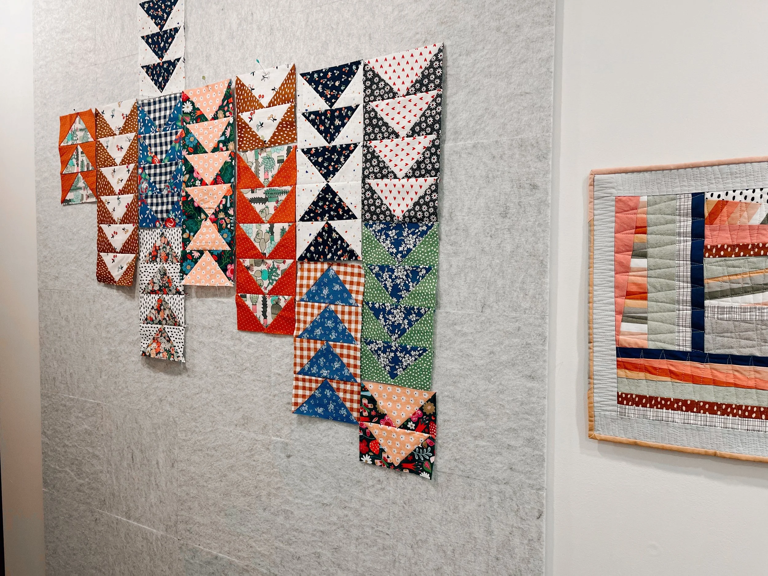 My DIY Quilt Design Wall — Pin Cut Sew Studio