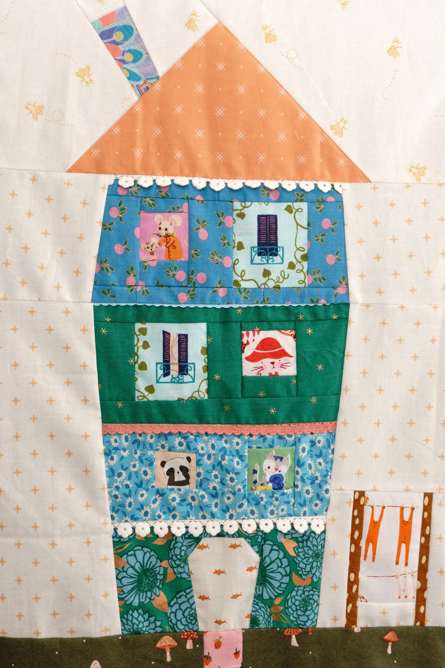 Improv Houses — Pin Cut Sew Studio