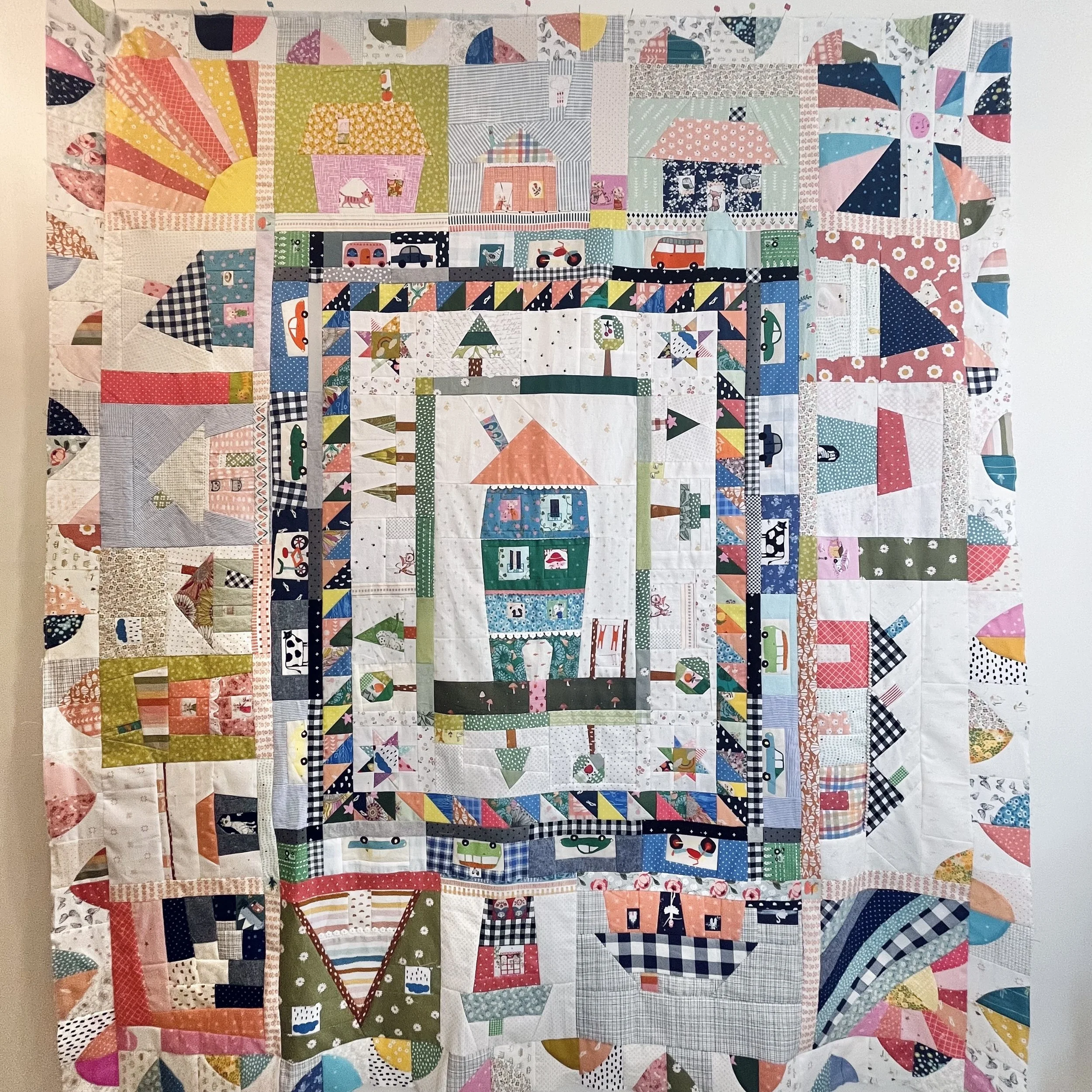 Improv Houses — Pin Cut Sew Studio