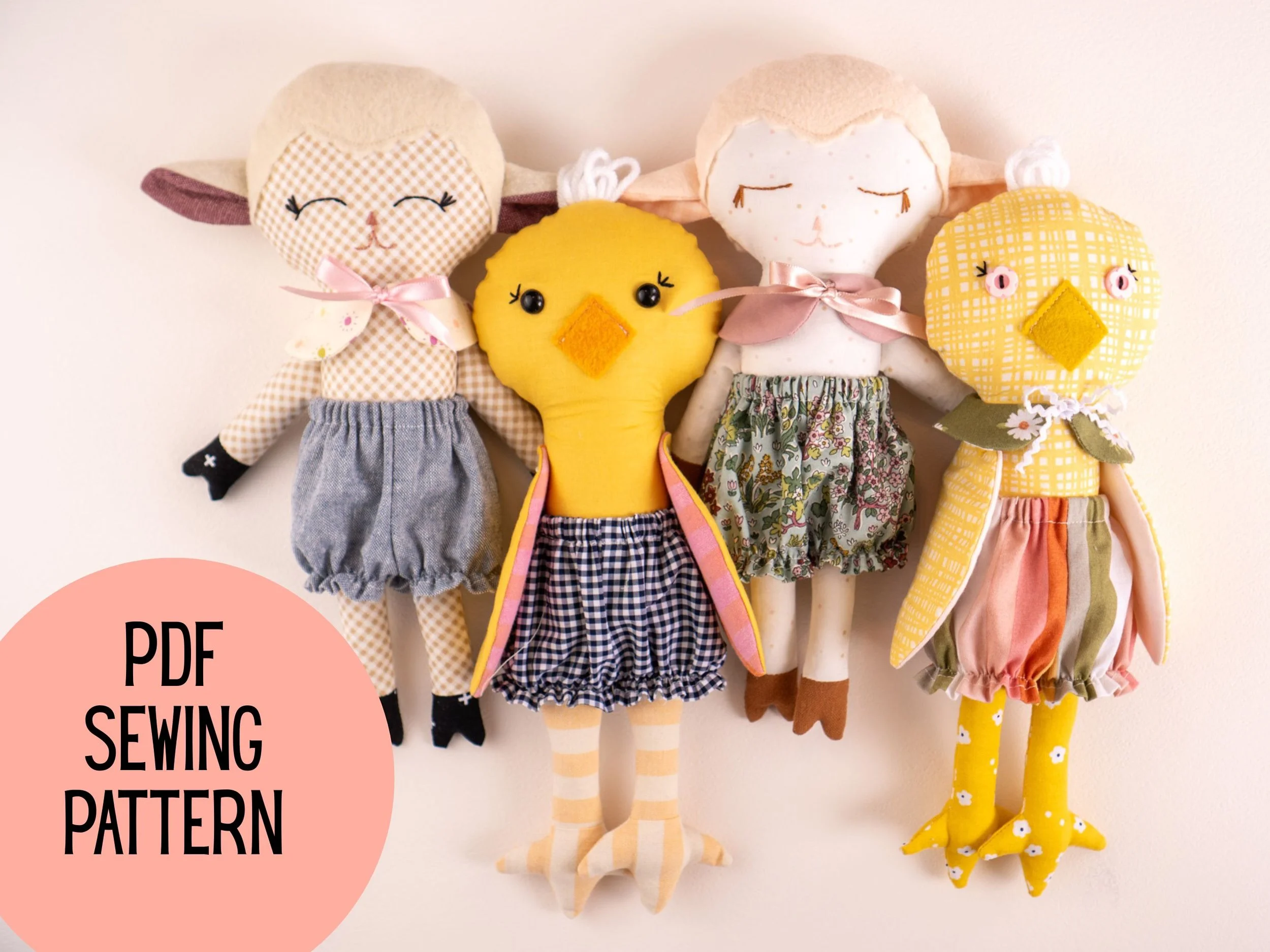 Prosperity Hens || PDF Sewing Pattern — Pin Cut Sew Studio