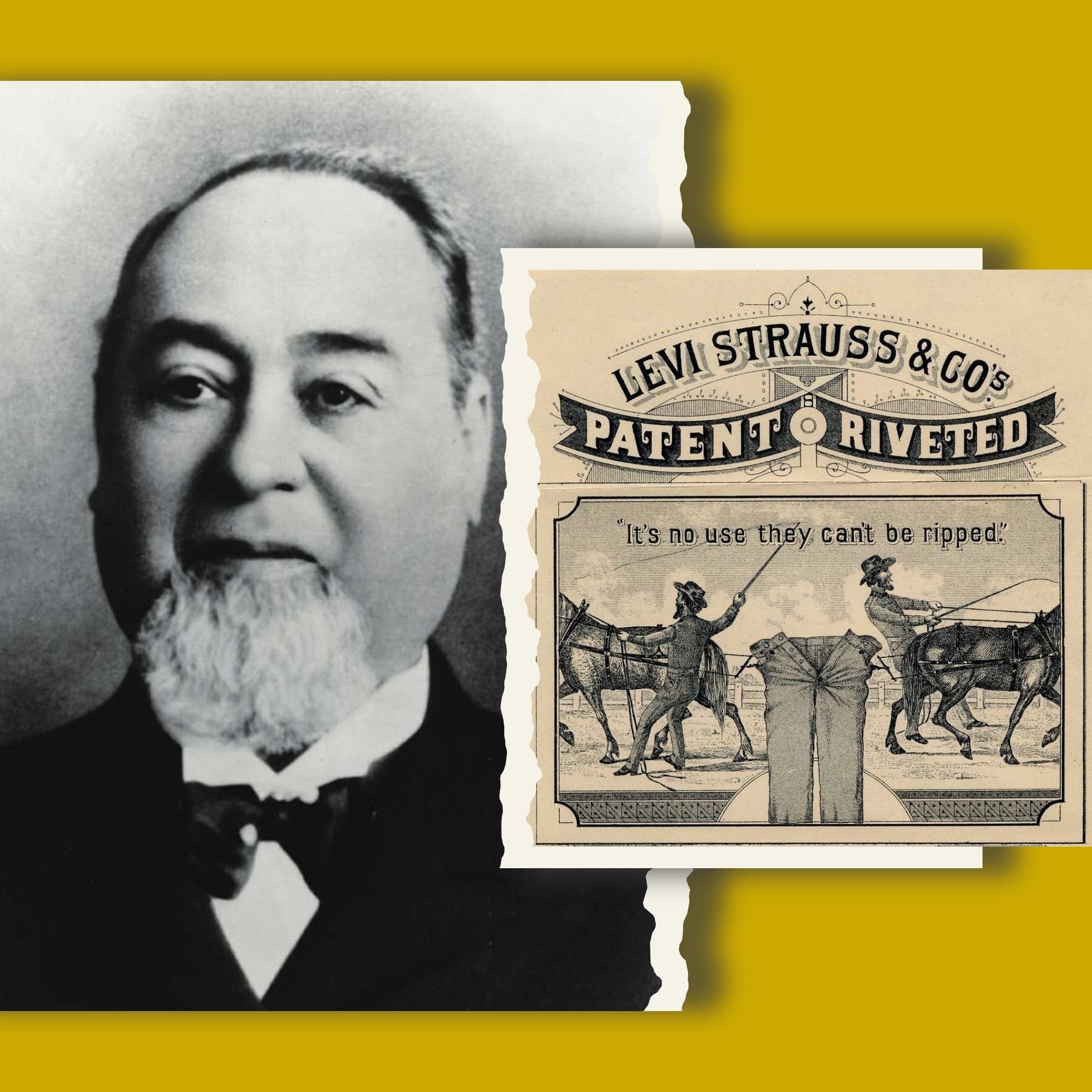 Season 1, Ep. 5: Levi Strauss and the Real Inventor of Blue Jeans — Pin ...