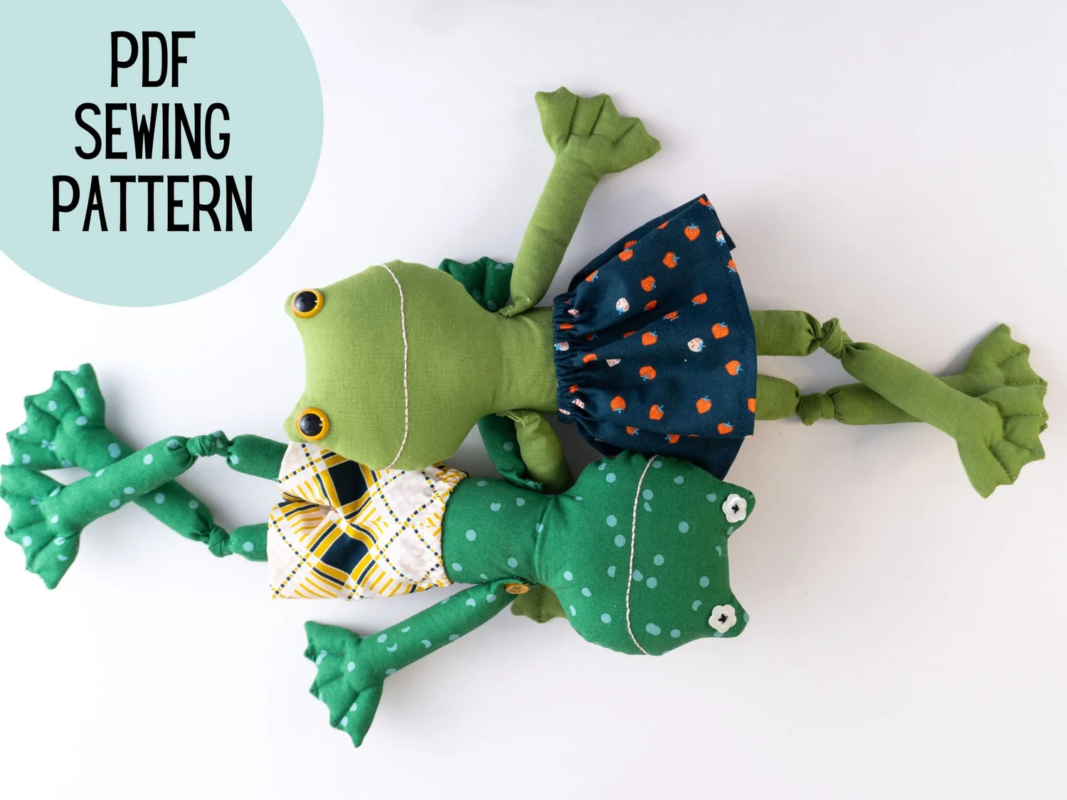 Introducing the Frog Doll Sewing Pattern (Ribbit) — Pin Cut Sew Studio