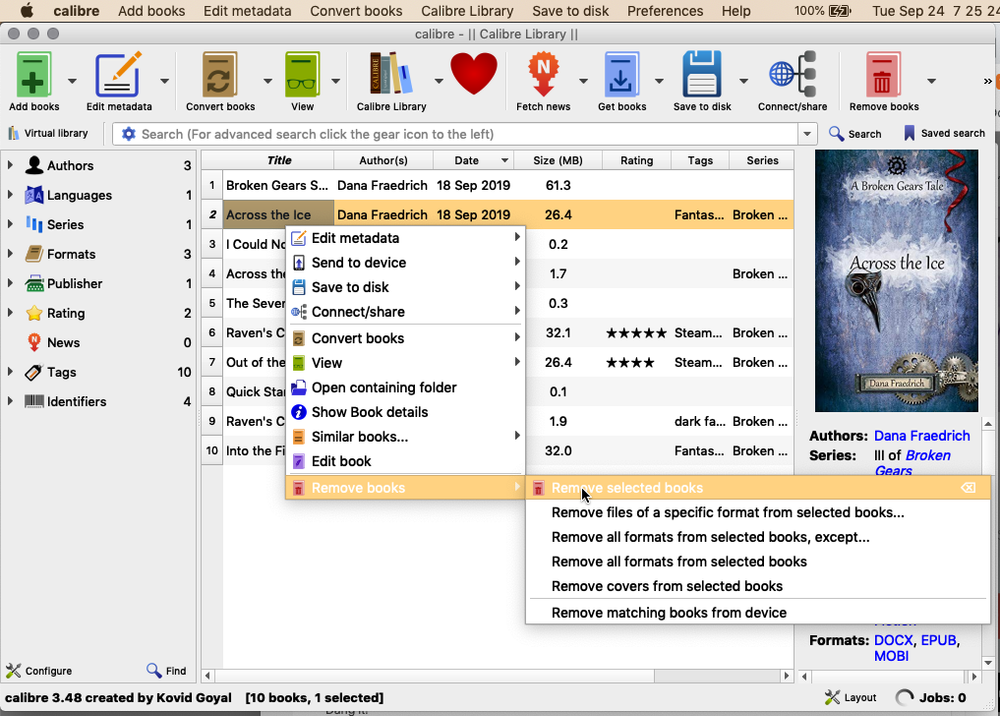 Using Calibre (Ebook File Conversion) — Dana Fraedrich