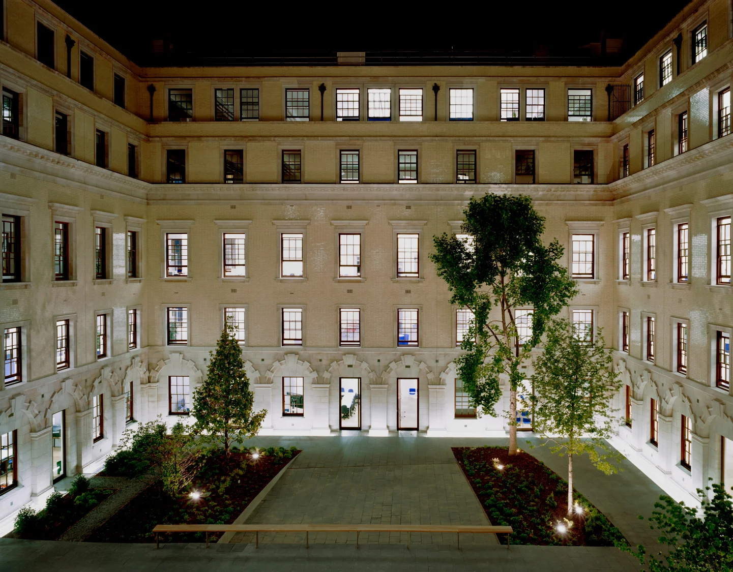 HM Treasury Courtyards — Gustafson Porter + Bowman