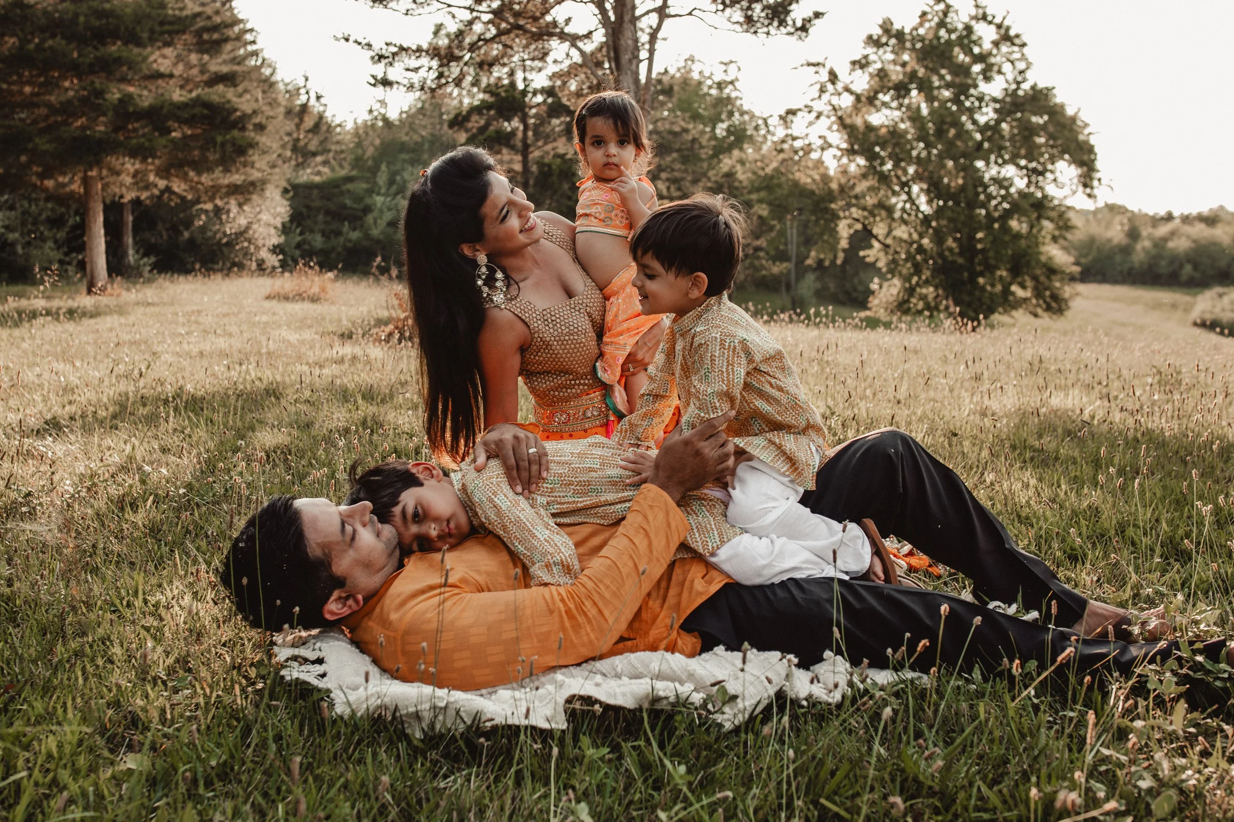 Playful family photo session — Every Atom Photography