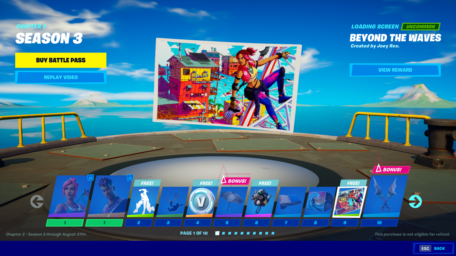 Fortnite - Loading Screens — JOEYREX ILLUSTRATION