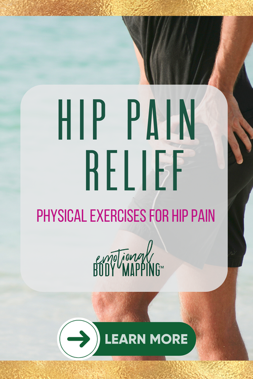 Exercises For Hip Pain | Emotional Body Mapping | Self-care, Emotional ...