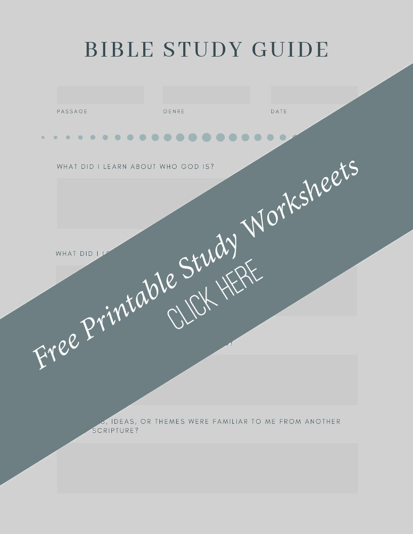 The Three Questions You Should Ask When You Study the Bible — Hallie writes