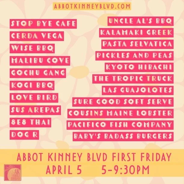 July First Friday — Abbot Kinney Boulevard