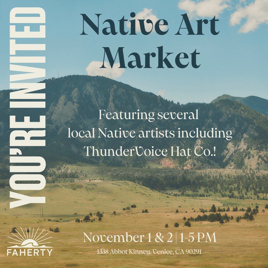 Native Art Market at Faherty — Abbot Kinney Boulevard