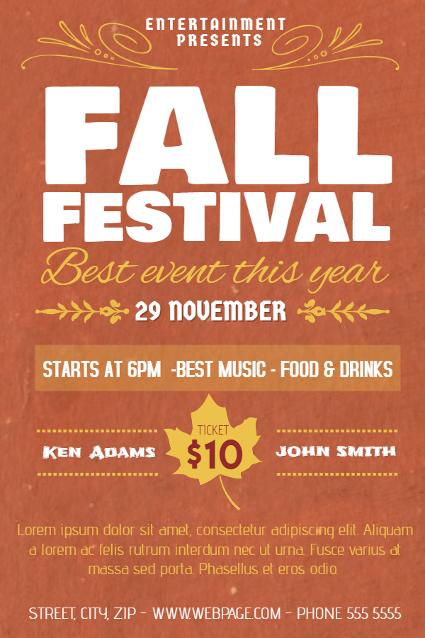 Awesome Event Posters