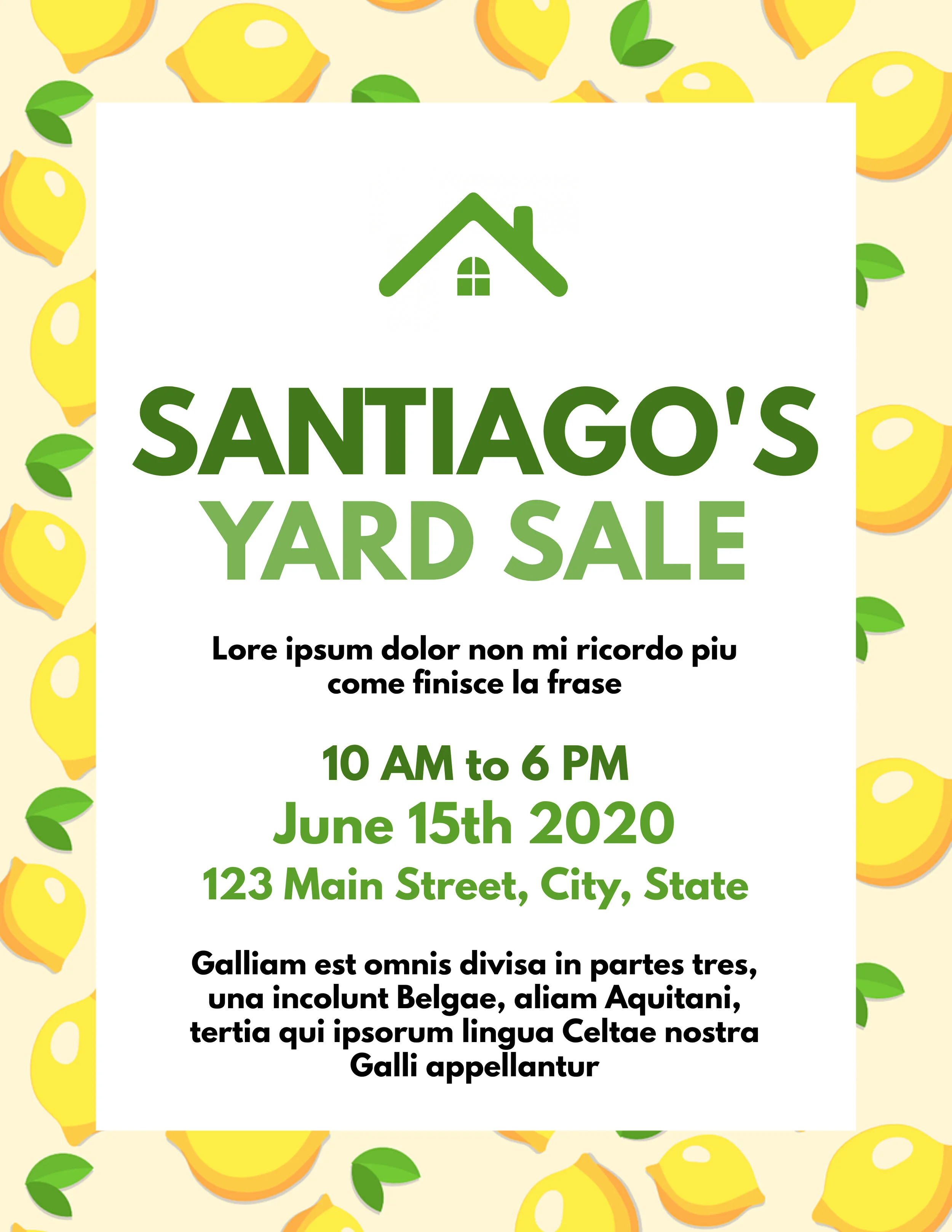 New Flyer Templates For Spring Garage Sales Design Studio New Flyer Templates For Spring Garage Sales Design Studio