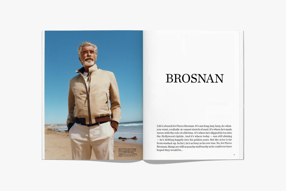 Pierce Brosnan — Joseph Sinclair Parker | Freelance Art Director