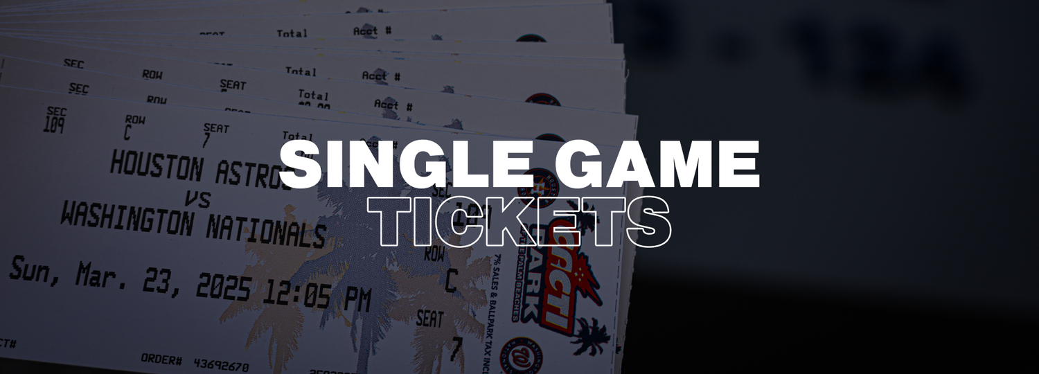 Single Game Tickets — CACTI Park of The Palm Beaches