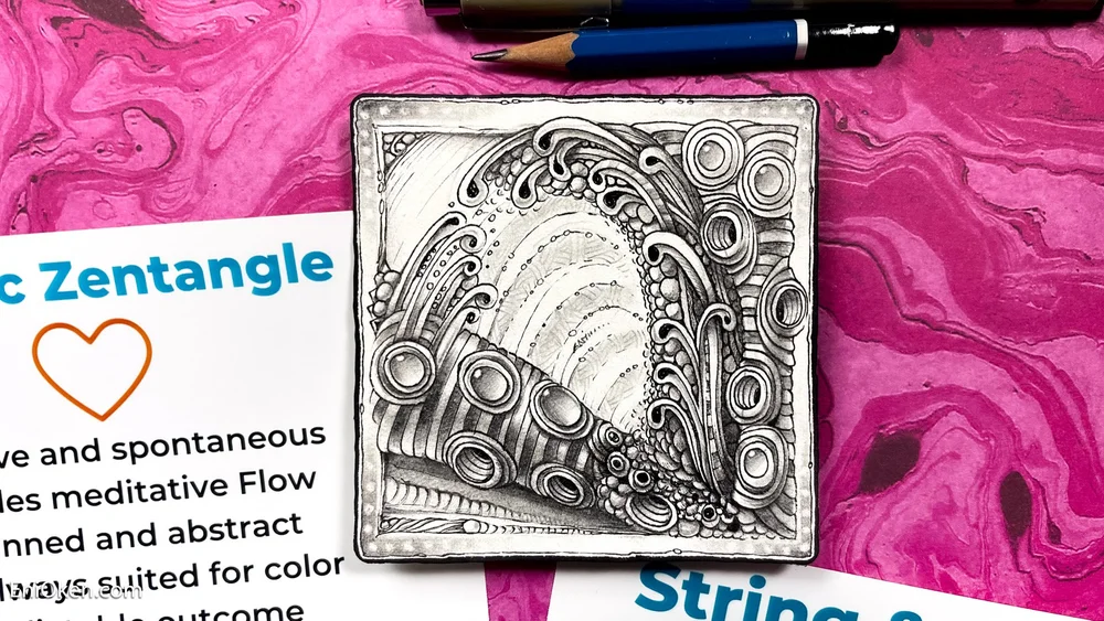 Zentangle MatchMaking: Wartz and Opus — Eni Oken