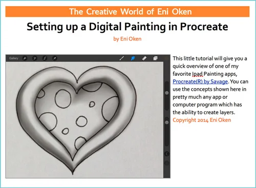 Setting Up a Digital Painting Free PDF — Eni Oken