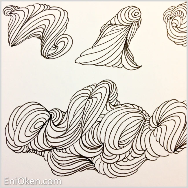 Tangling with Echo Lines — Eni Oken