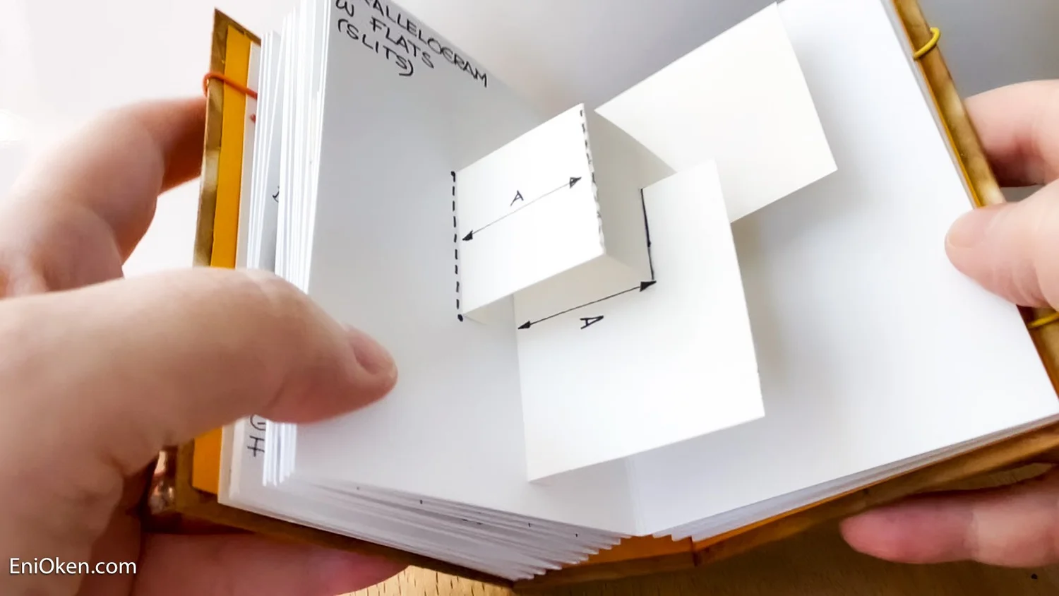 Pop-up Mechanism Booklet — Eni Oken