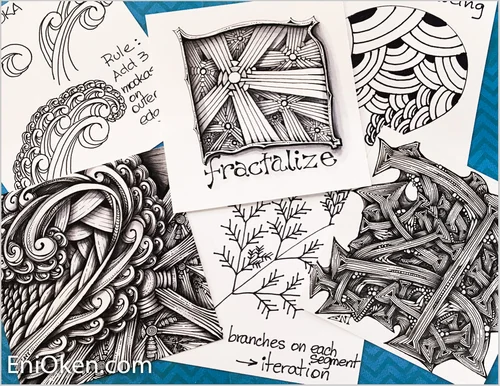 Fractalized Tangles Video Lesson — Eni Oken