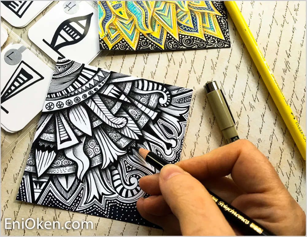 A secret alphabet for secret letters — Eni Oken