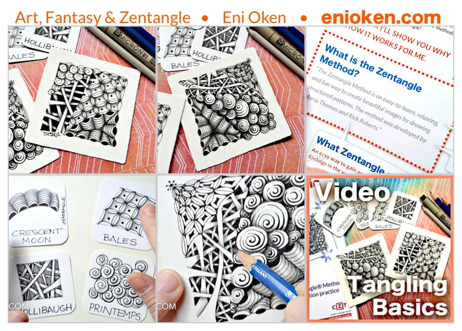 Tangling Basics Video Lesson — Eni Oken