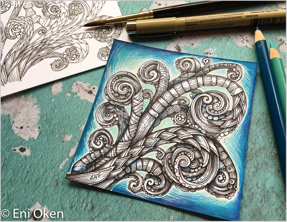 Tangled Scrollwork — Eni Oken