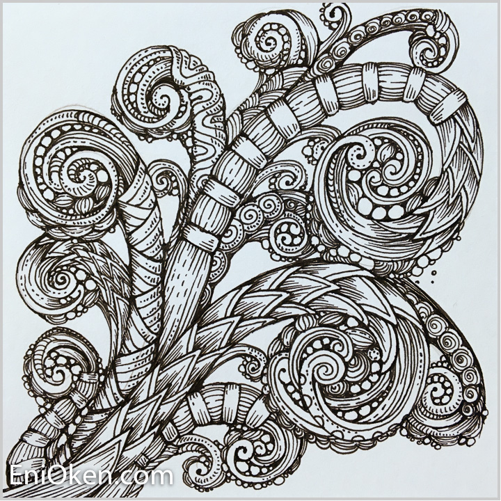Tangled Scrollwork — Eni Oken