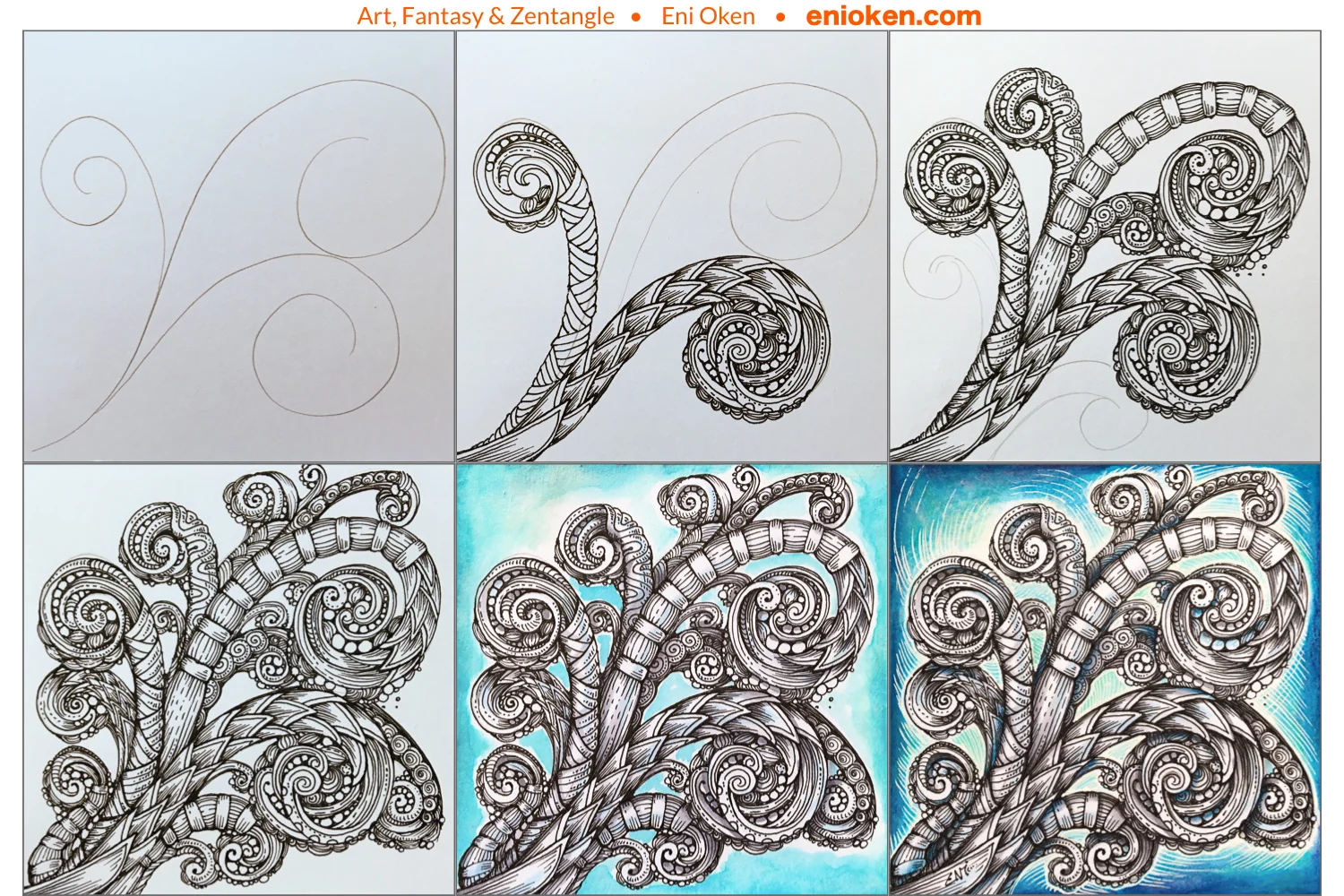 Tangled Scrollwork — Eni Oken