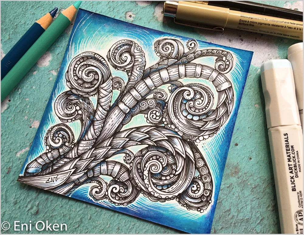 Tangled Scrollwork — Eni Oken